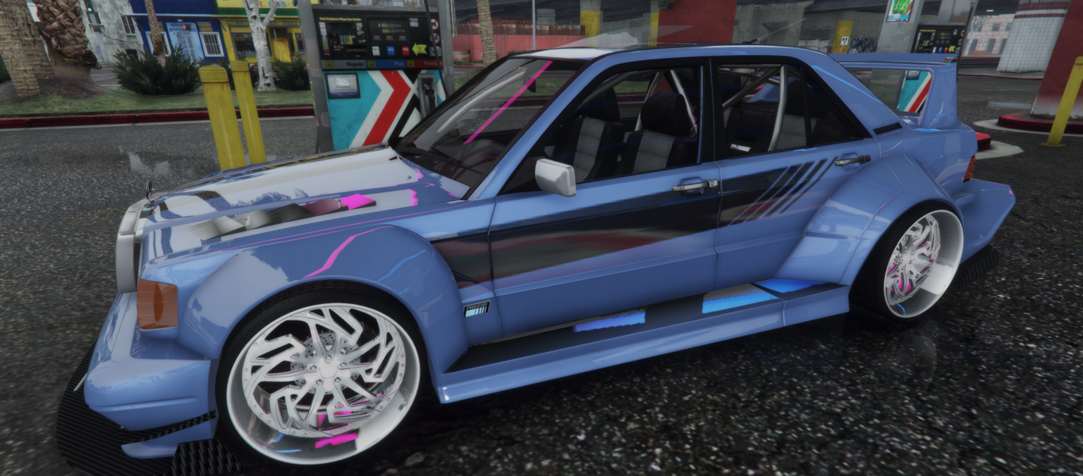 Mercedes-Benz 190e – WB (GTAV/FiveM) – DR CustoM Vehicles