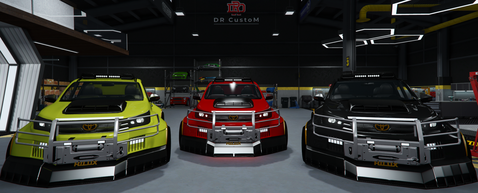 TOYOTA HILUX – WB (GTAV/FiveM) – DR CustoM Vehicles