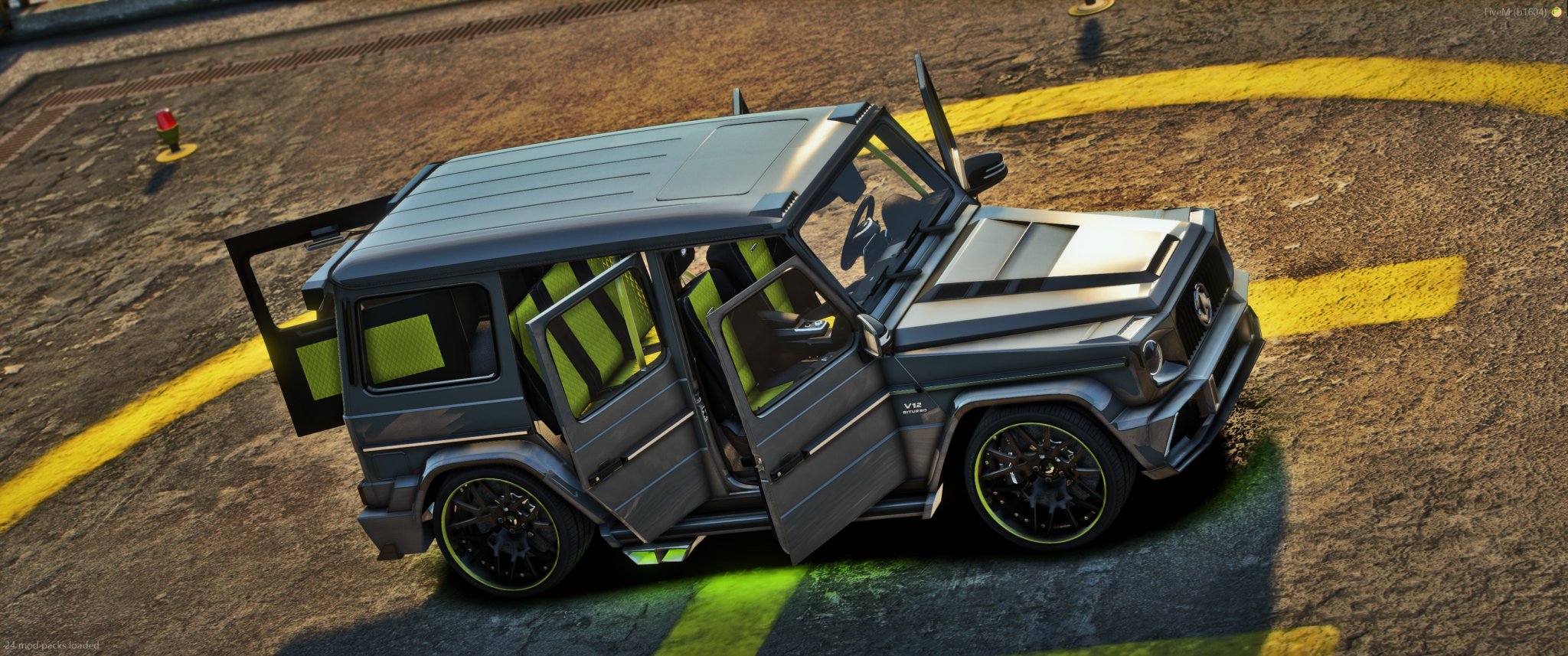 G-CLASS AMG G65 – MONOLITH WB (GTAV/FiveM) – DR CustoM Vehicles
