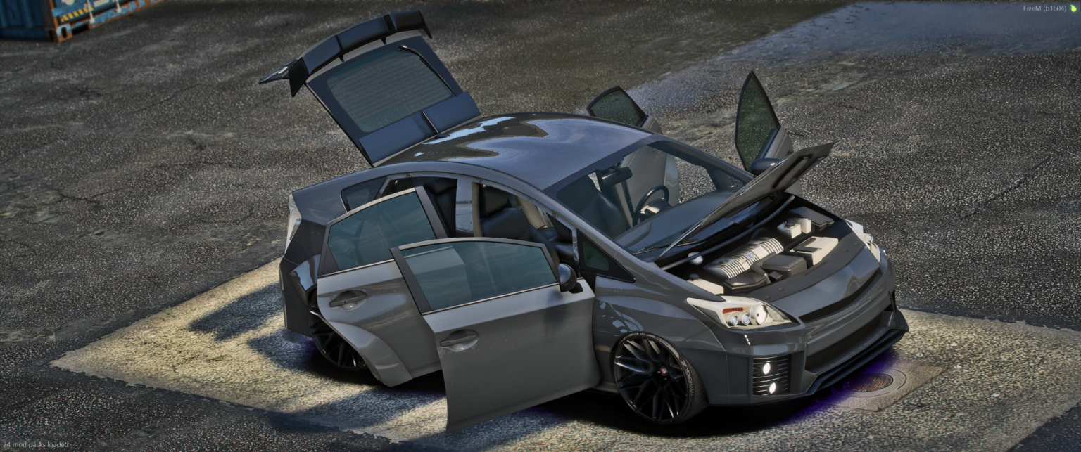 TOYOTA PRIUS – WB (GTAV/FiveM) – DR CustoM Vehicles
