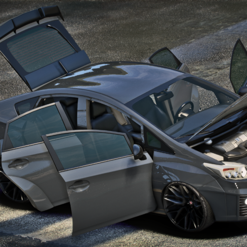 TOYOTA PRIUS – WB (GTAV/FiveM) – DR CustoM Vehicles